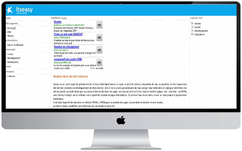 ItsEasy Cms sans base de données | Web-Marketing
